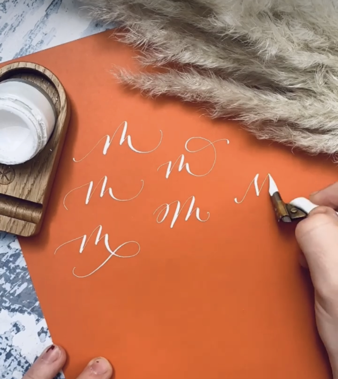 The Universe Told me to be a Calligrapher - Stacy Oakley Calligraphy